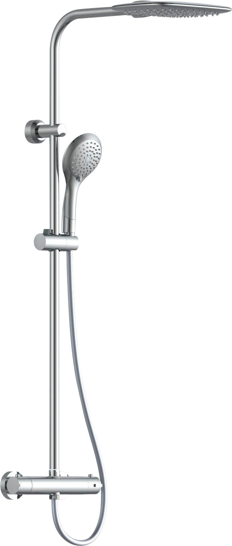 Schütte Brausegarnitur La Palma Höhe 105 Cm 4 Strahlarten 3 Fach