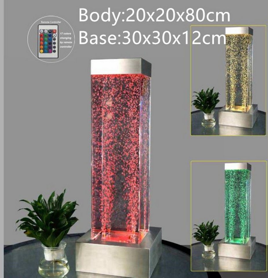 Jvmoebel Trennwandplatten Wasser Säule 2080cm Wasserwand Säulen Wand