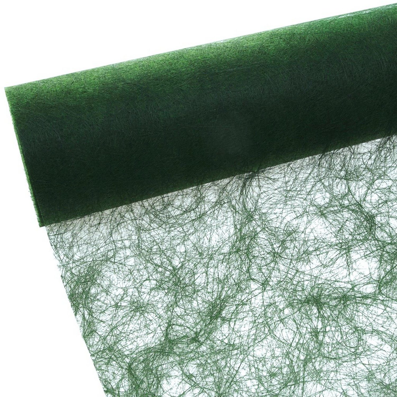 Deko AS Tischläufer Sizoflor Tischband dunkelgrün 20 cm Rolle 25 Meter 60 008-R 200…