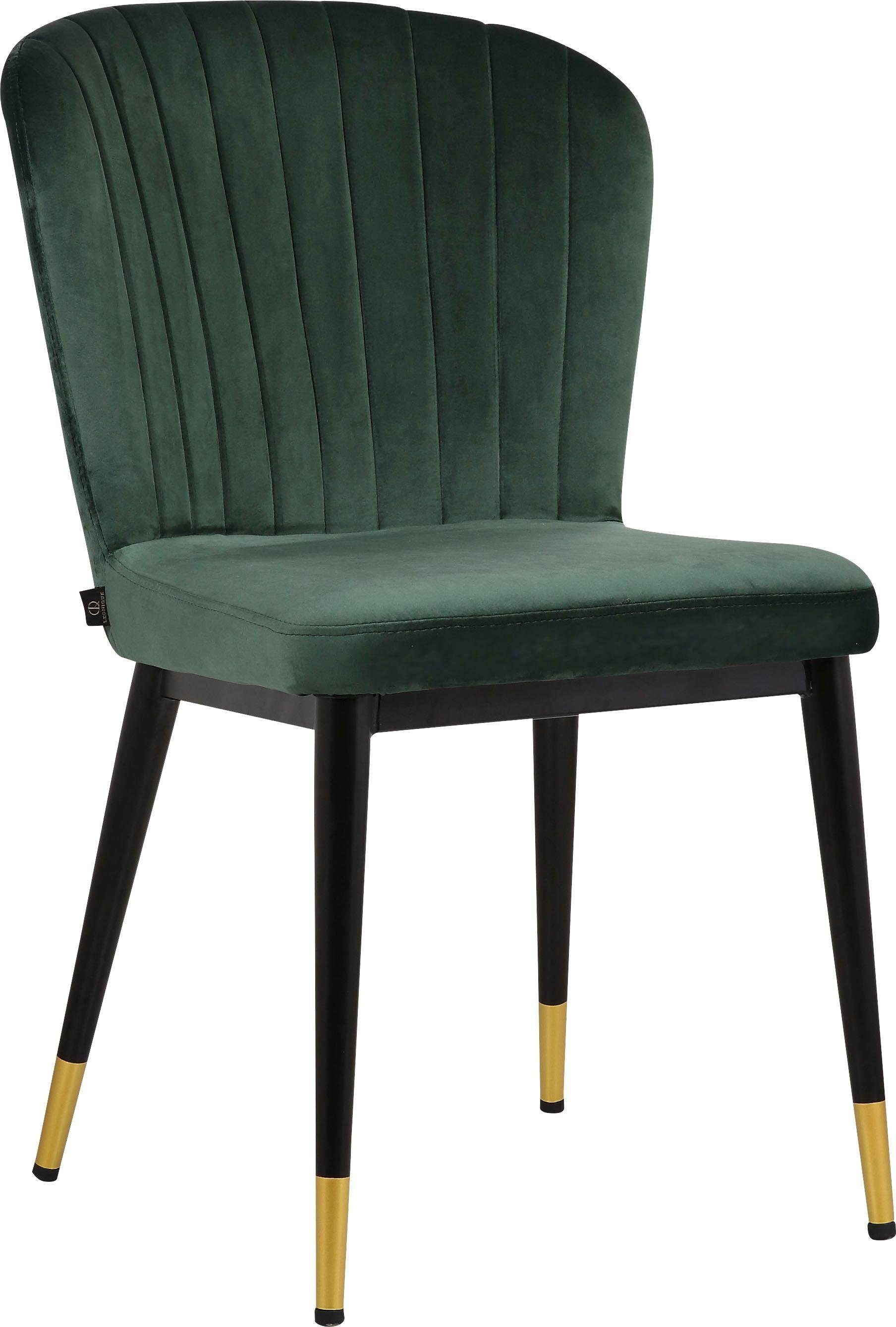 Leonique Esszimmerstuhl Dinan Set 2er Set Mit Gepolstertem Sitz Und