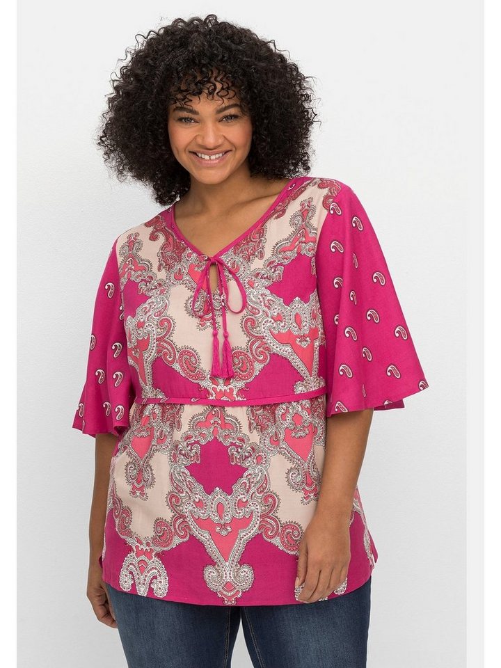 Sheego By Joe Browns Tunika Große Größen Mit Ornamentdruck Und 34