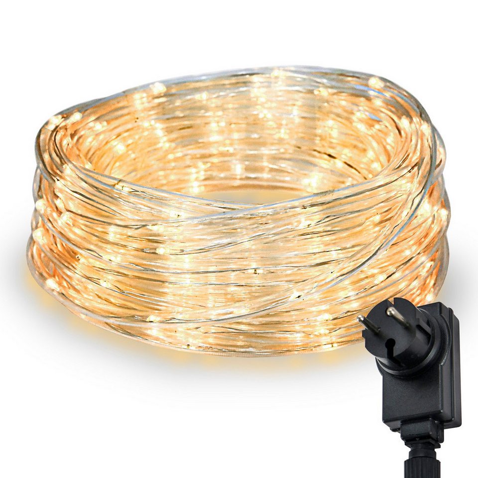 Cozy Home Led Lichterkette Schlauch Led Stecker And Solar 200 Led I 8