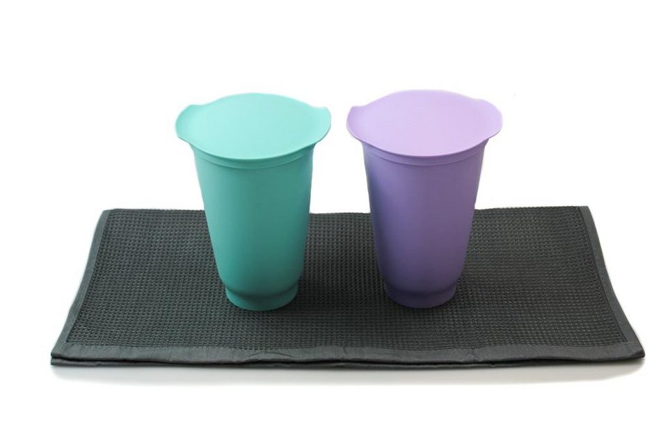 Tupperware Back Set Allegra Cup 450 Ml Set Glastuch
