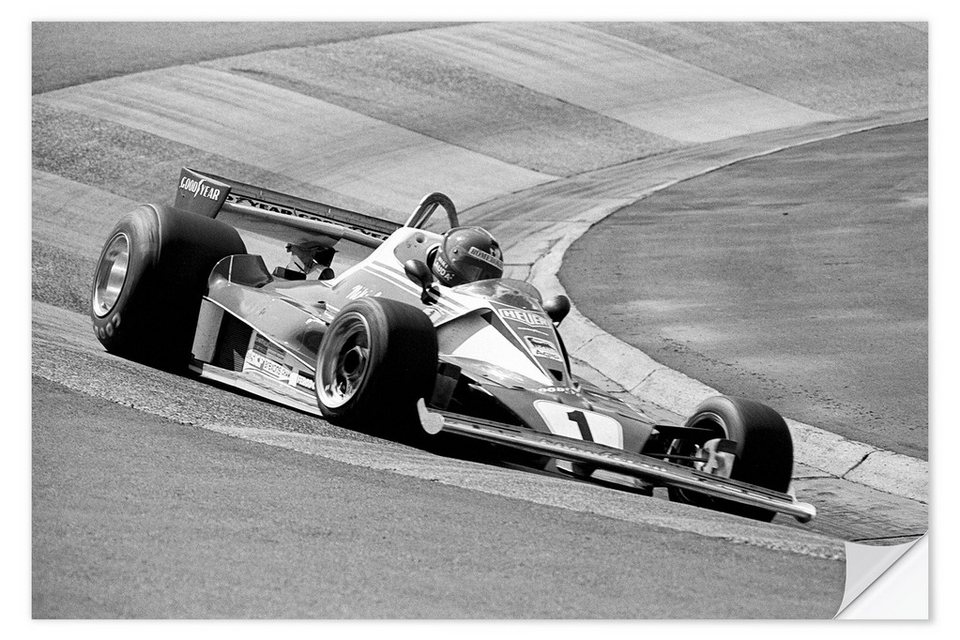 Posterlounge Wandfolie Motorsport Images Niki Lauda Ferrari 312t2