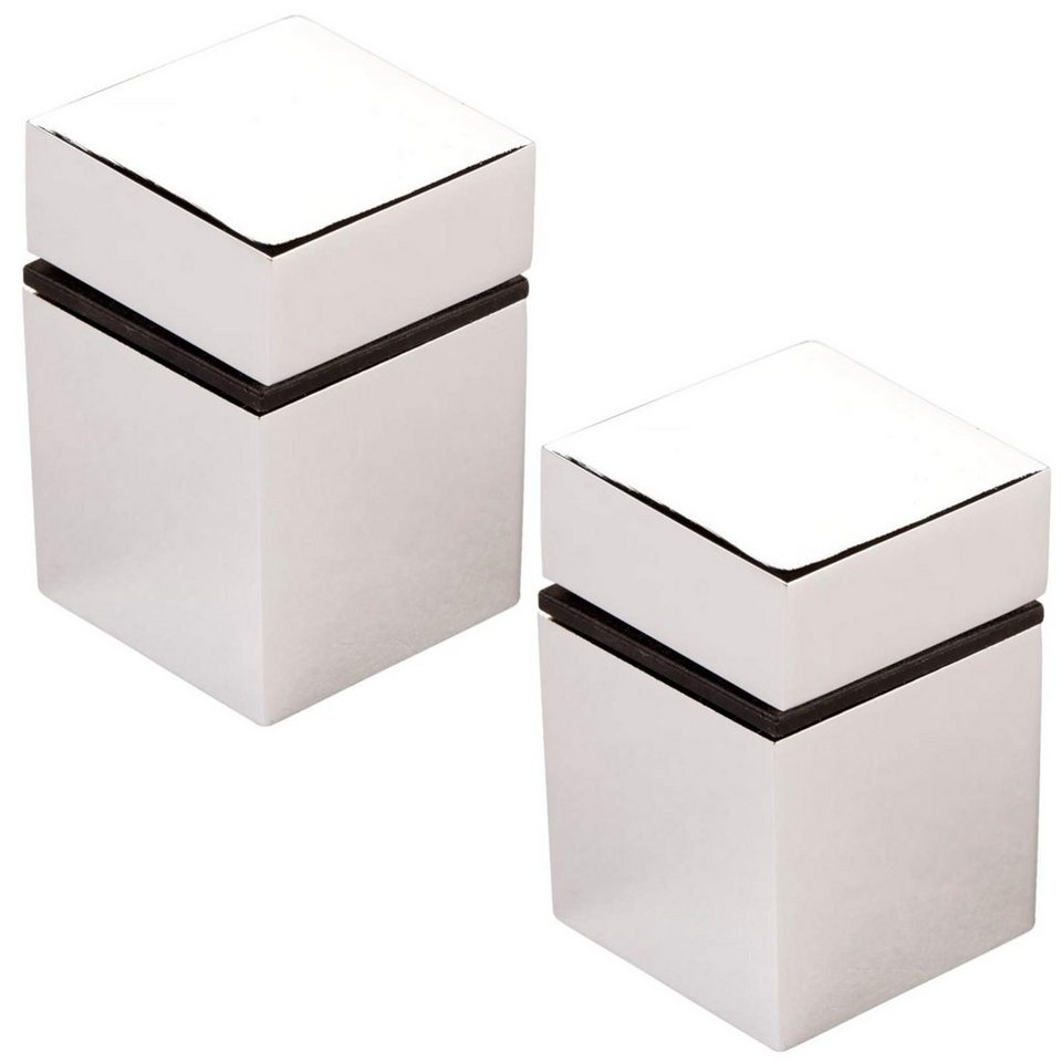 So Tech® Wandregalhalter Glasbodenträger Cube Ii Chrom Poliert
