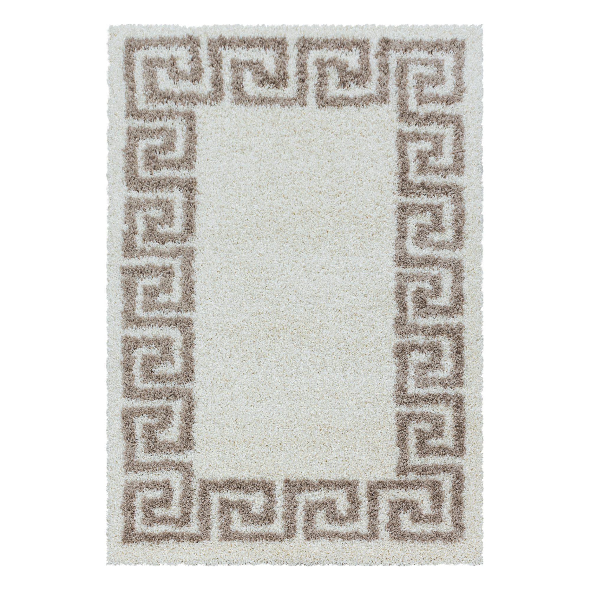 Teppich Mäander Design Teppium Rechteckig Höhe 30 Mm Designer