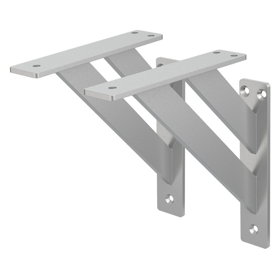Ml Design Wandregalhalter Regalhalterung Aus Aluminium Regalträger Für