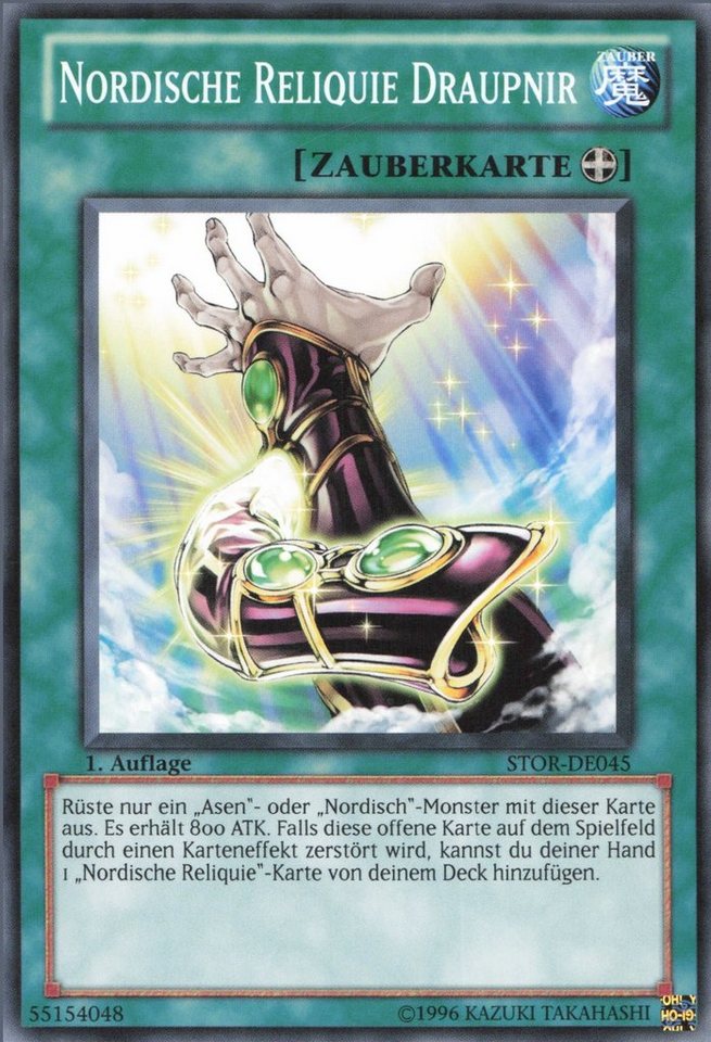 ᐅ Recollectibles Sammelkarte Yugioh Karte Nordische Reliquie Draupnir