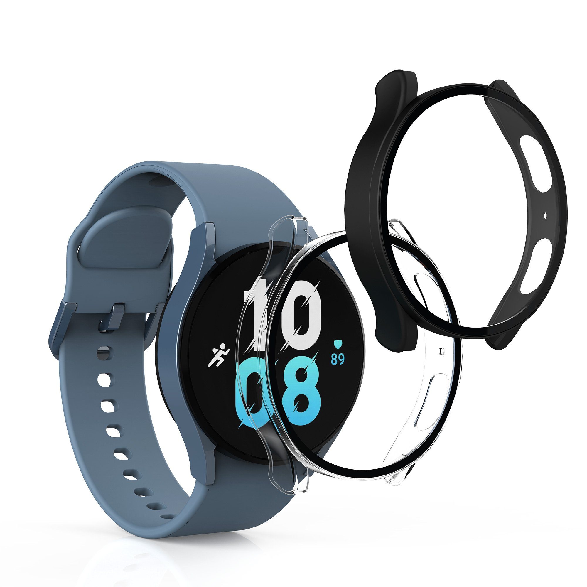 Kwmobile Smartwatch Hülle 2x Hülle Für Samsung Galaxy Watch 5 44mm