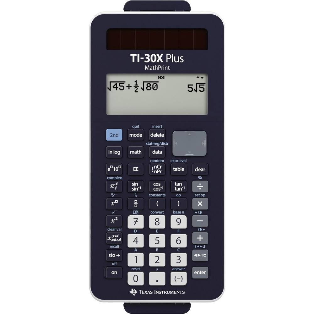 Texas Instruments Taschenrechner Wissenschaftlicher Schulrechner TI-30X ...