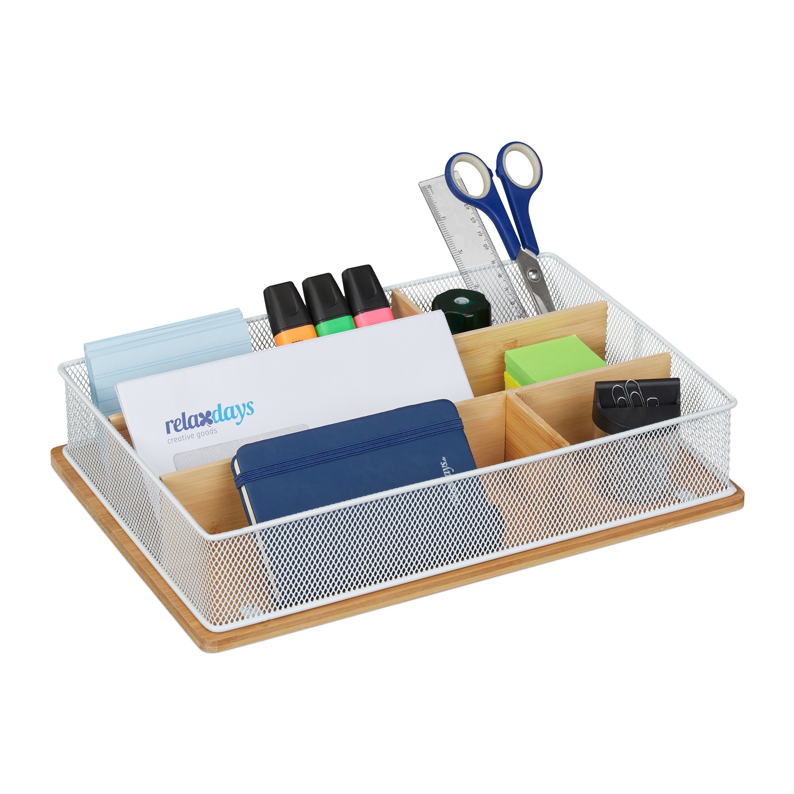 relaxdays Organizer »Organizer Bambus & Mesh« (1 St) online kaufen | OTTO