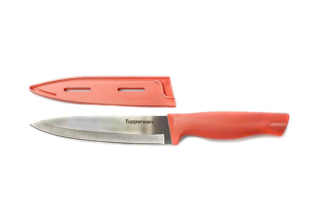 TUPPERWARE Allzweckmesser Universalmesser groß lachs Messer + SPÜLTUCH
