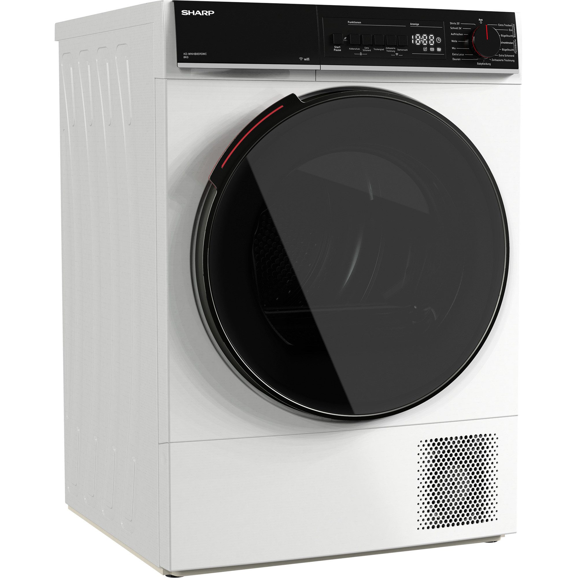 Sharp Wärmepumpentrockner 10841919, Wäschetrockner mit Wärmepumpe