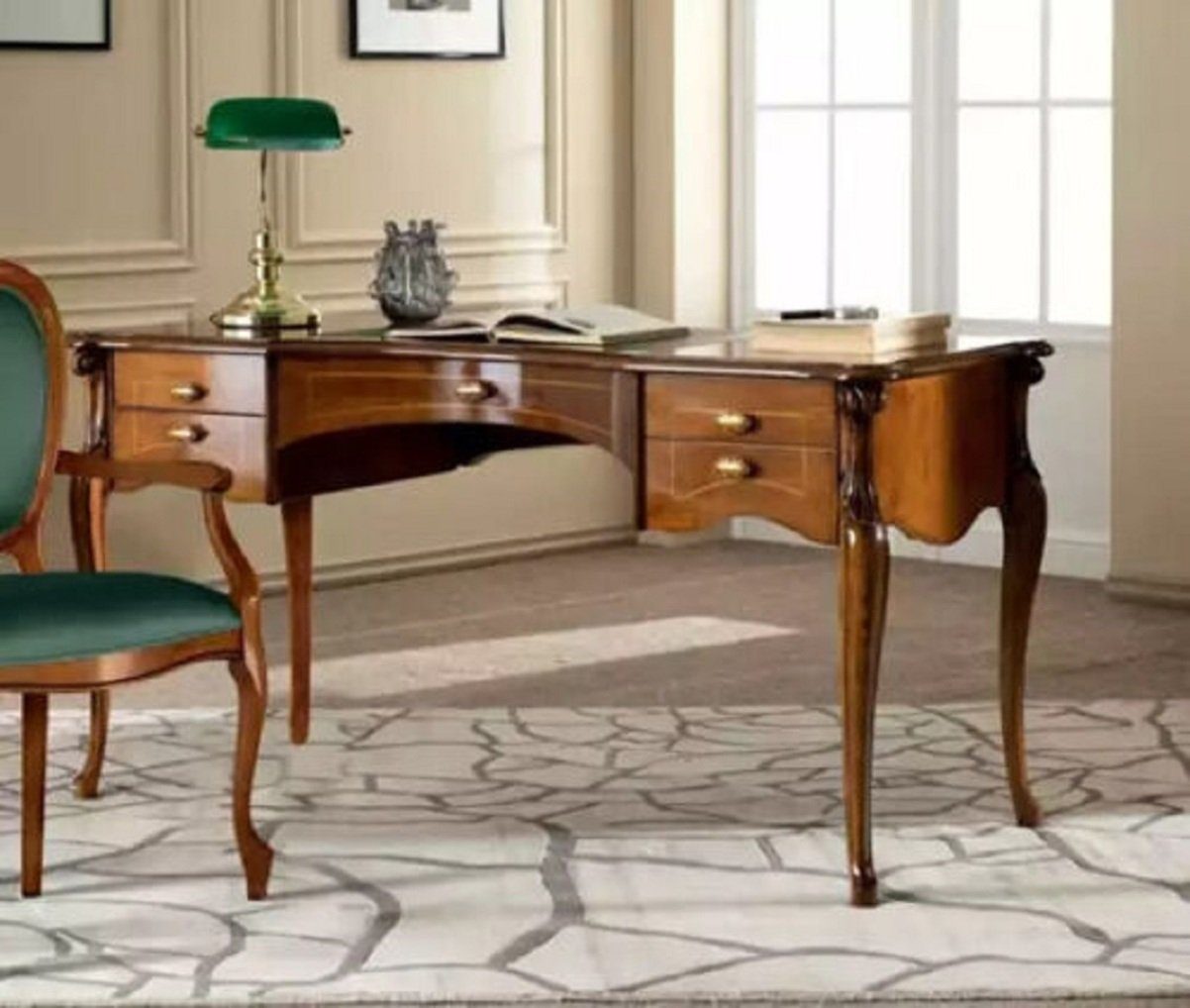Jvmoebel Schreibtisch Braun Schreibtisch Design Klassisch