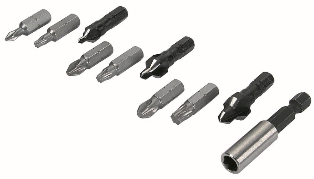 Wolfcraft Bit-Set Wolfcraft Verschraubbungs-Set 10-teilig sechskant
