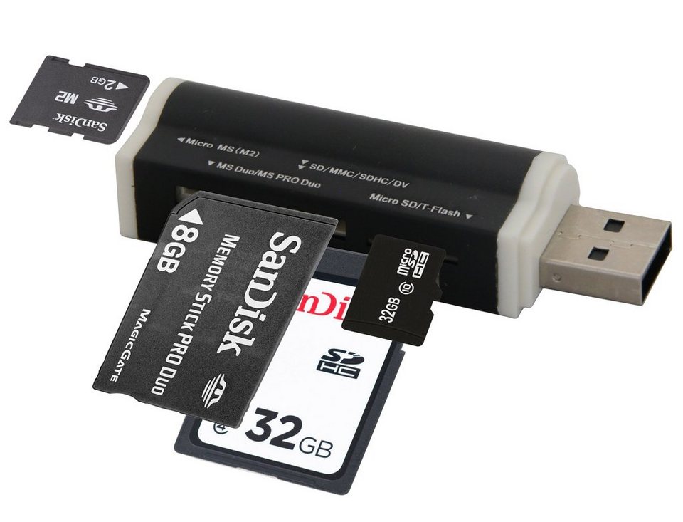 cofi1453 Speicherkartenleser »USB Kartenleser Cardreader für SD/Micro ... cofi1453 Speicherkartenleser »USB Kartenleser Cardreader für SD/Micro ...