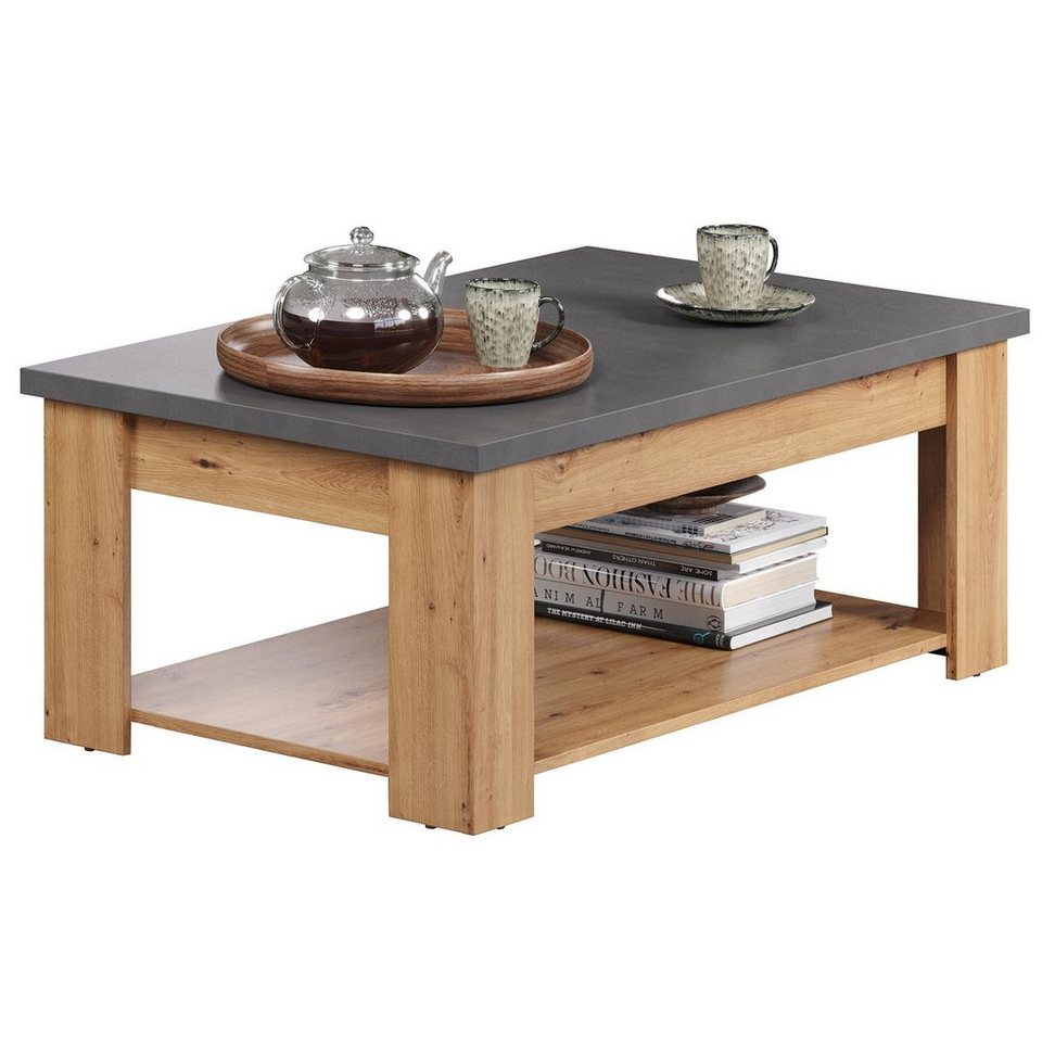 Trendteam Couchtisch Couchtisch Tisch Follow Artisan Eiche Melamin