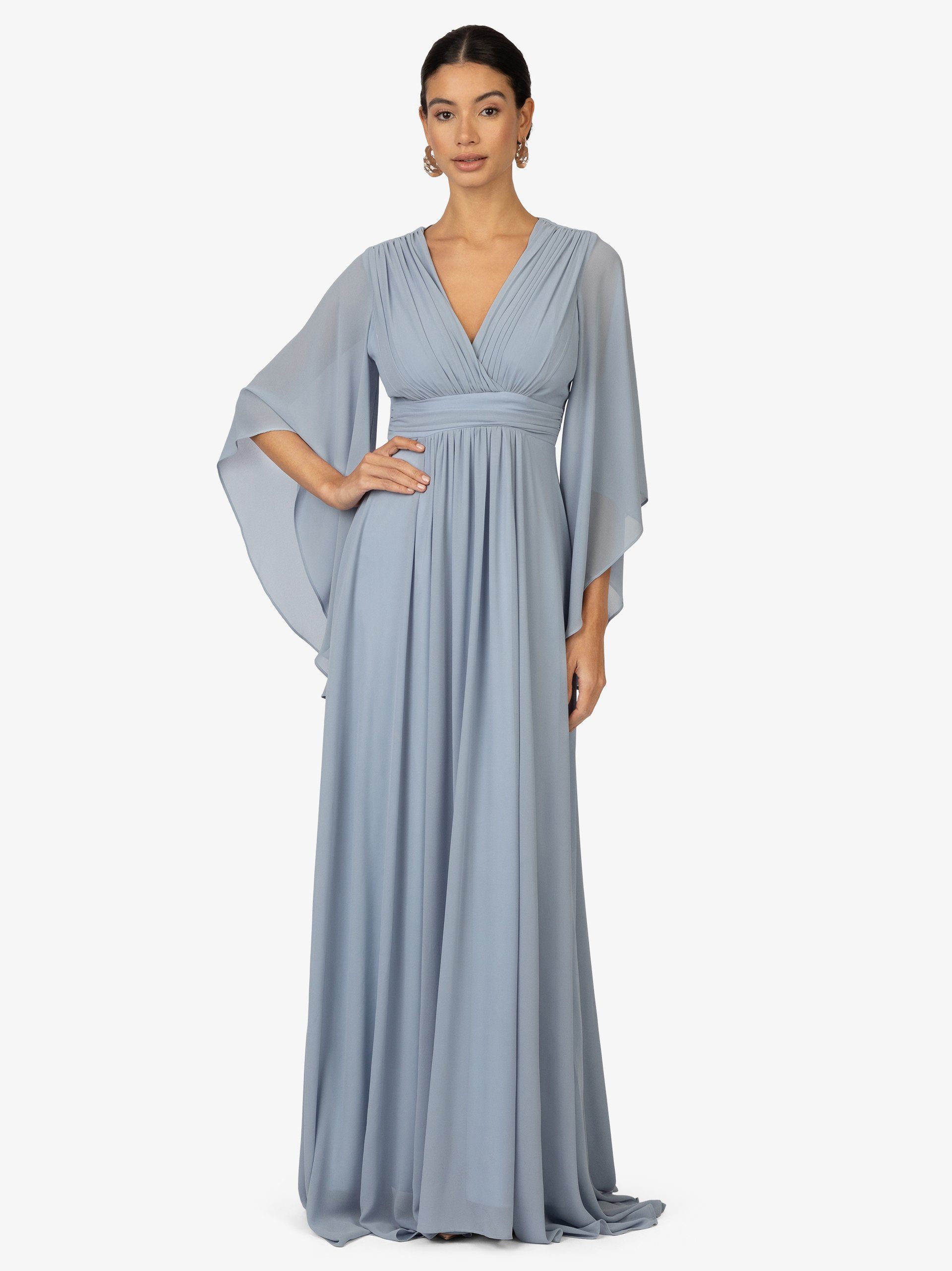 Kraimod Abendkleid Aus Hochwertigem Material Mit V Ausschnitt Weiche