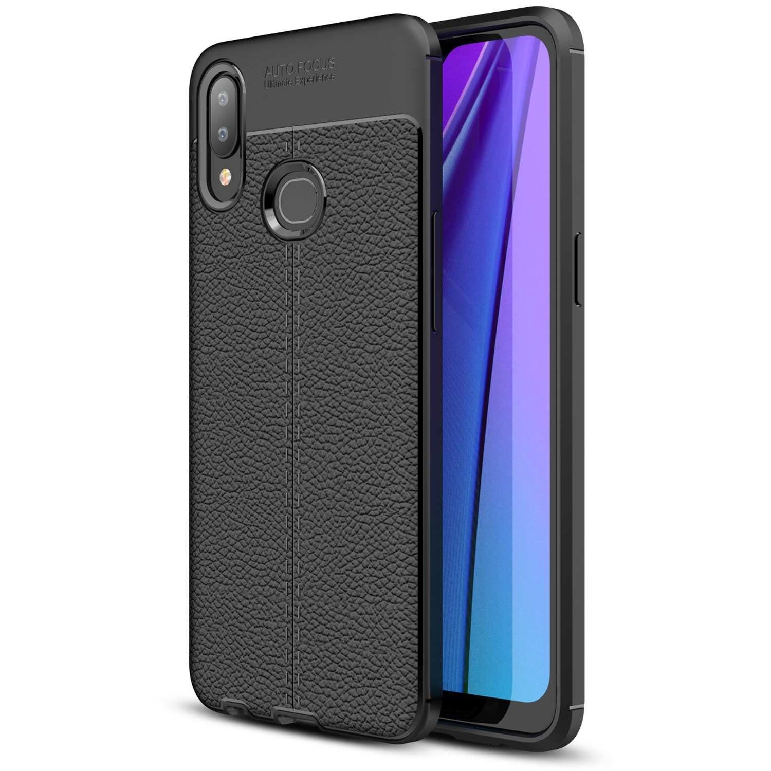 Cadorabo Handyhülle Tpu Kunstleder Struktur Samsung Galaxy A10s M01s
