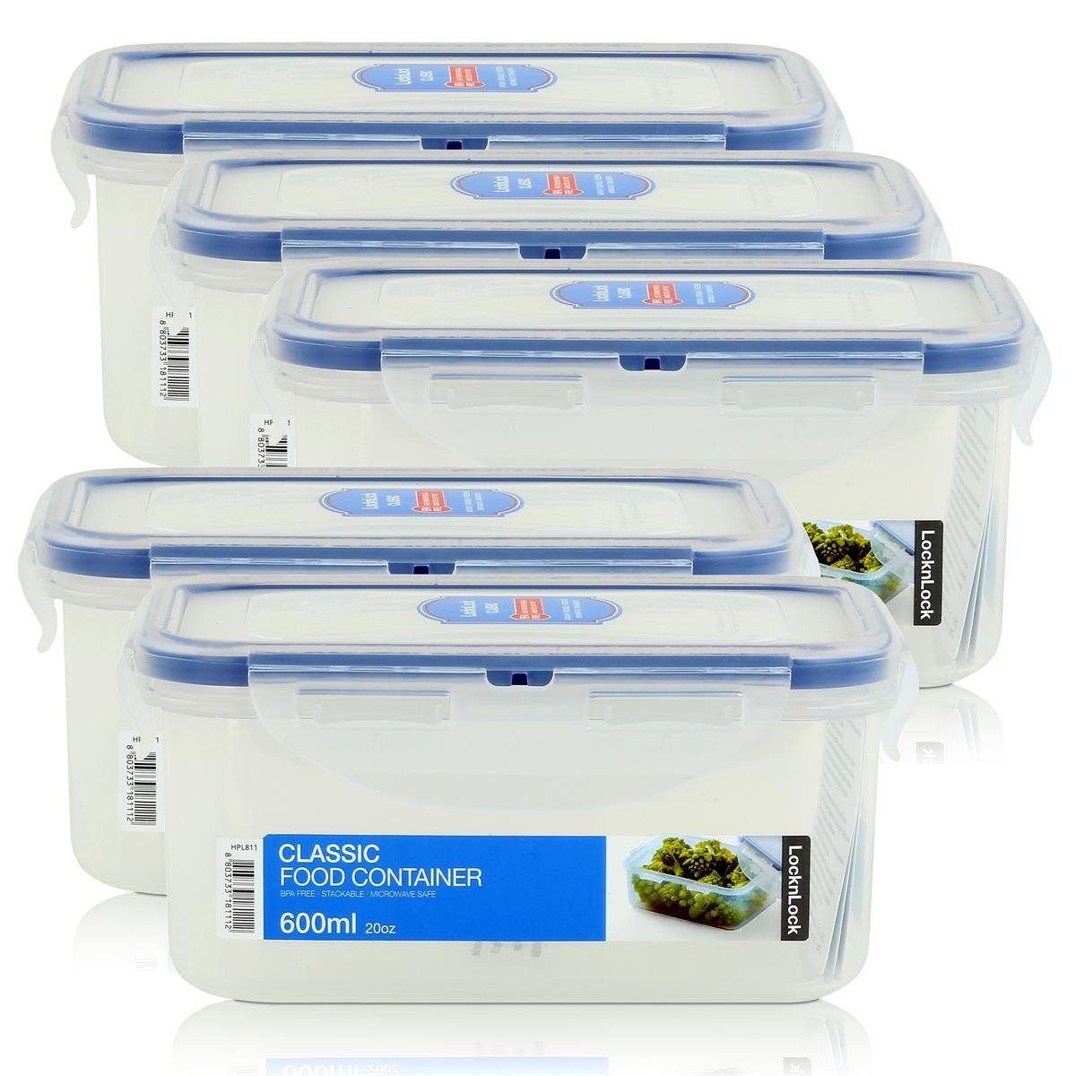 Locknlock Vorratsdose Locknlock Classic Hpl811 Frischhaltedose 600ml