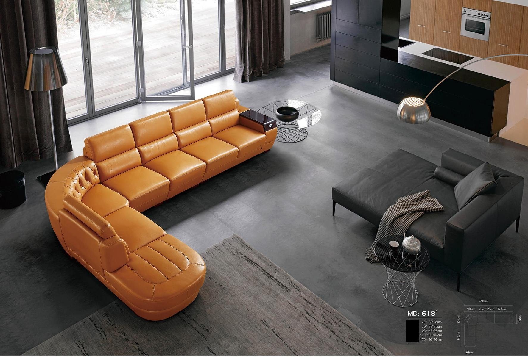 JVmoebel Ecksofa, Eck Sofa Couch Polster Sitz Ecke Wohn Landschaft ...