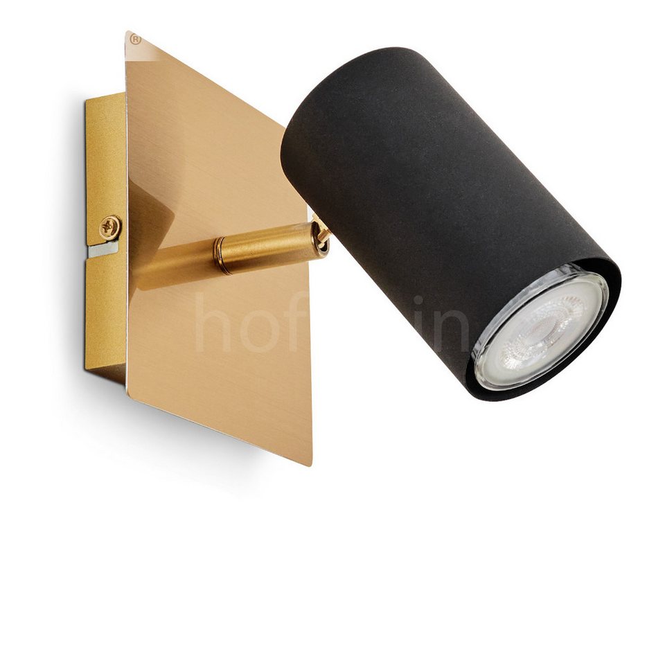 Hofstein Wandleuchte Godo Verstellbare Wandlampe Aus Metall In Gold