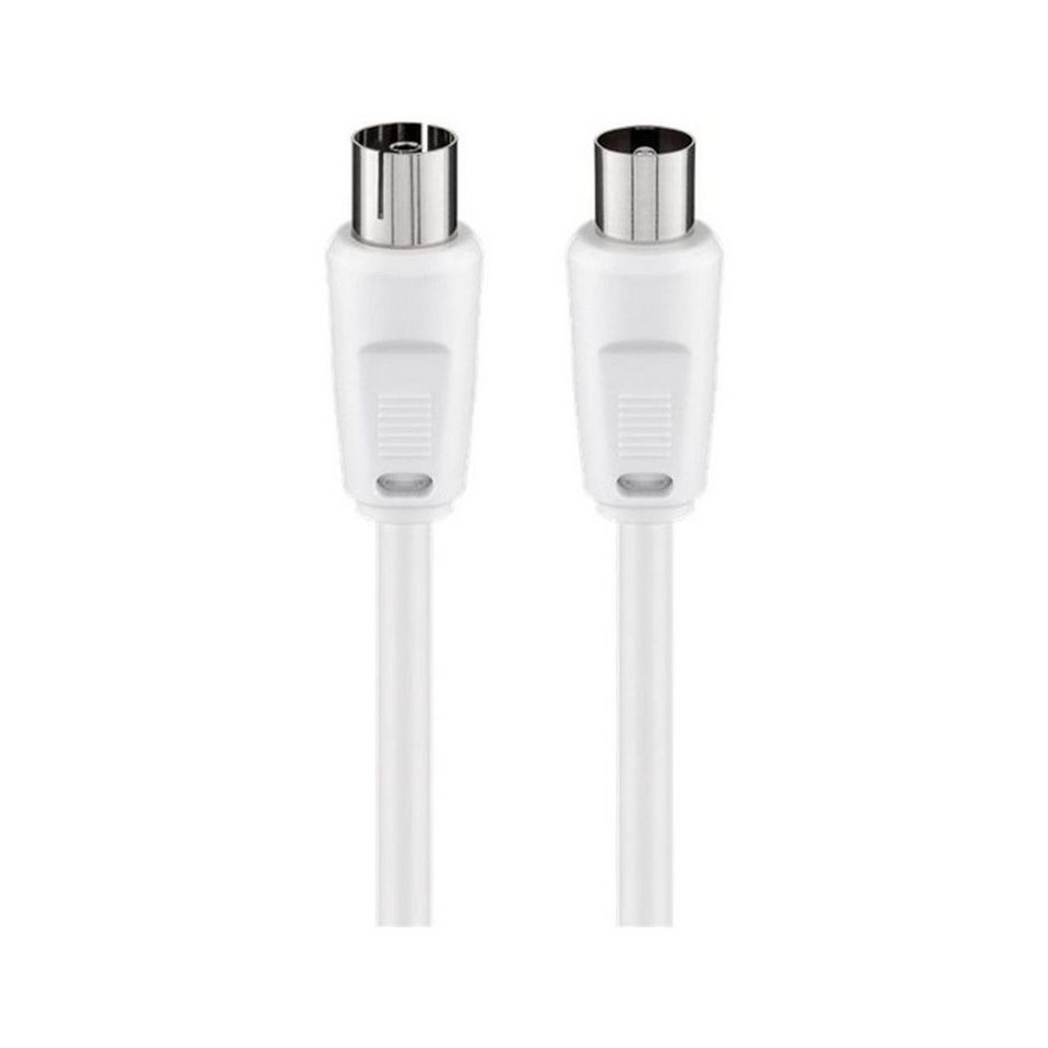 WENTRONIC TV-Kabel, Koaxkabel konfektioniert IEC Stecker Buchse 10m 75 ... WENTRONIC TV-Kabel, Koaxkabel konfektioniert IEC Stecker Buchse 10m 75 ...
