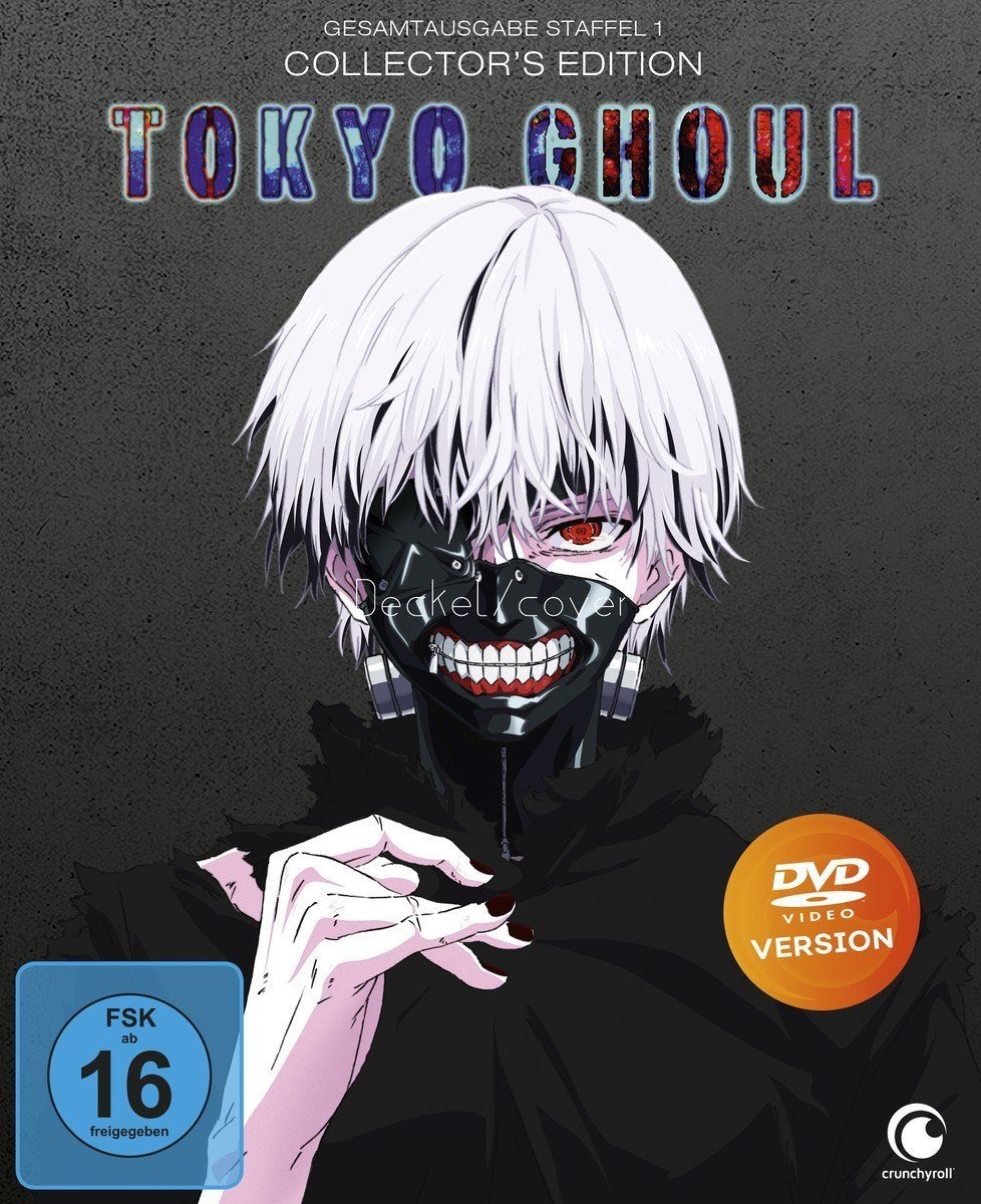 Crunchyroll DVD Tokyo Ghoul Staffel 1 (Gesamtausgabe) (Limited Edition mit Sammelbox)