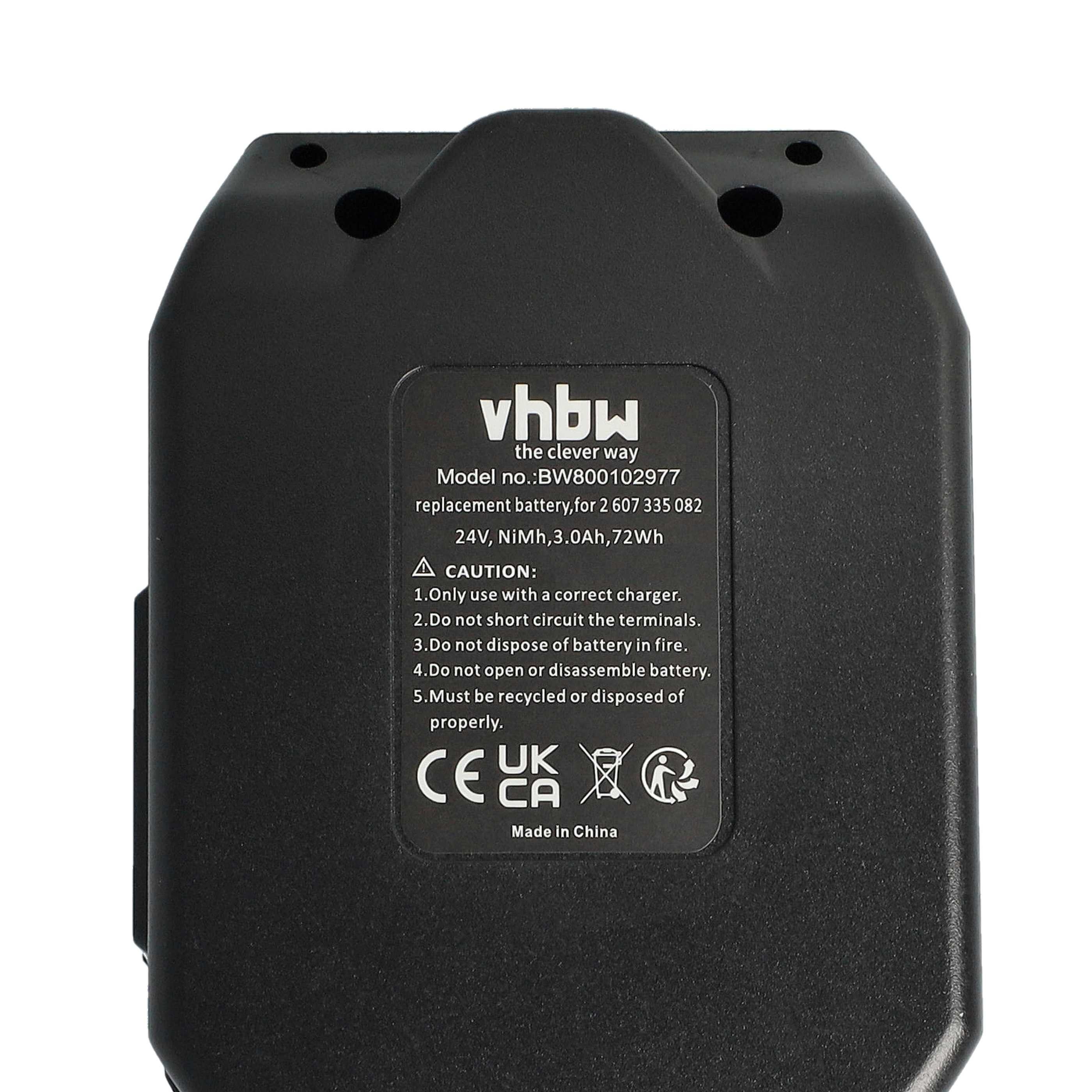 vhbw Akku Ersatz für Bosch BAT020, BAT021, BAT019, 2 607 335 223 für ...