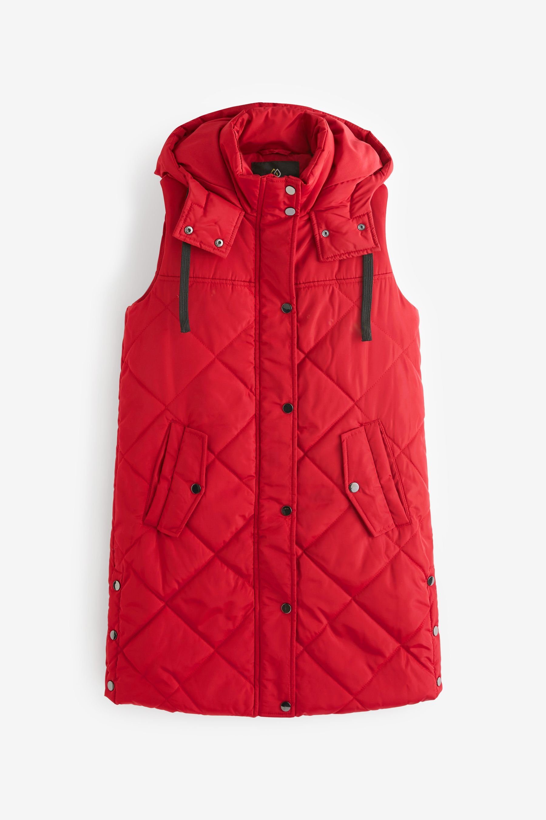 Next Steppweste Mittellange Steppweste Mit Kapuze 1 Tlg Get The