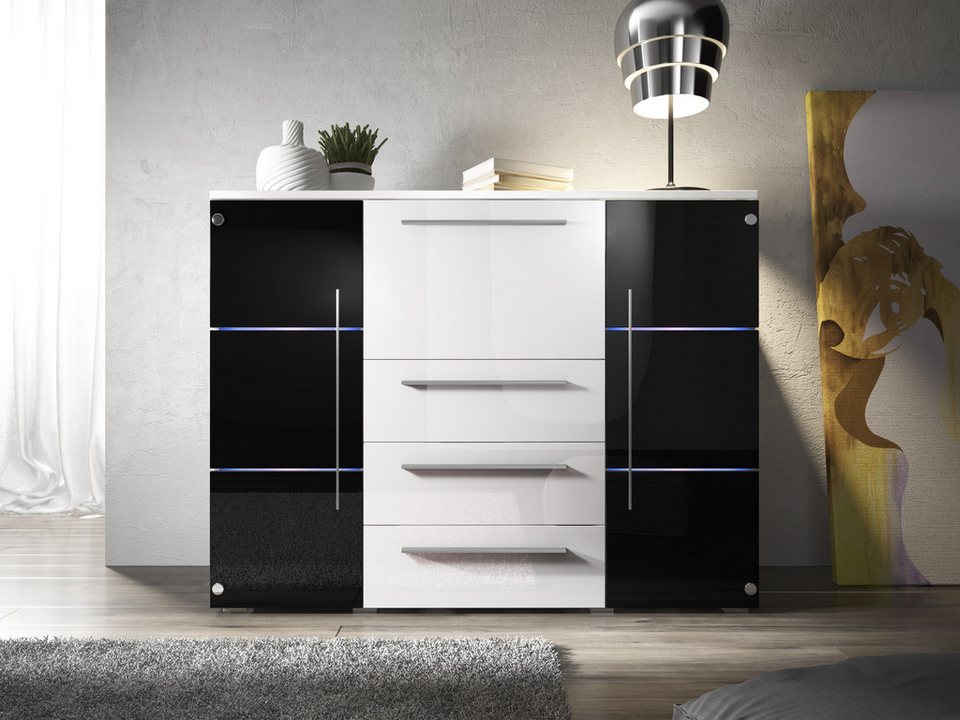 Beautysofa Kommode Funktionelle Elegante Geräumige Kommode Mit