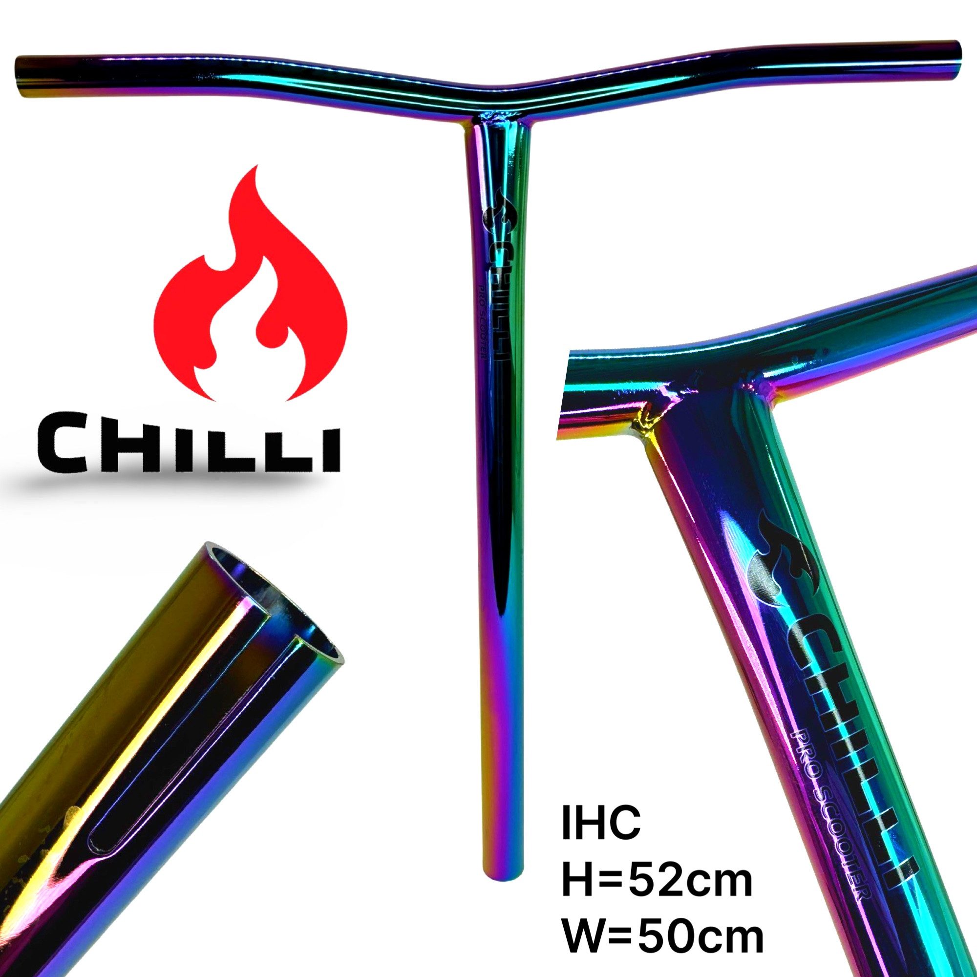 Chilli Stuntscooter Chilli Pro Stunt-Scooter Reaper MINI T-Bar IHC 32 H ...