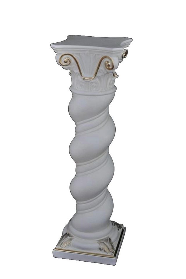 Jvmoebel Skulptur Säule Mäander Style Dekosäule Säulen Statue Ständer