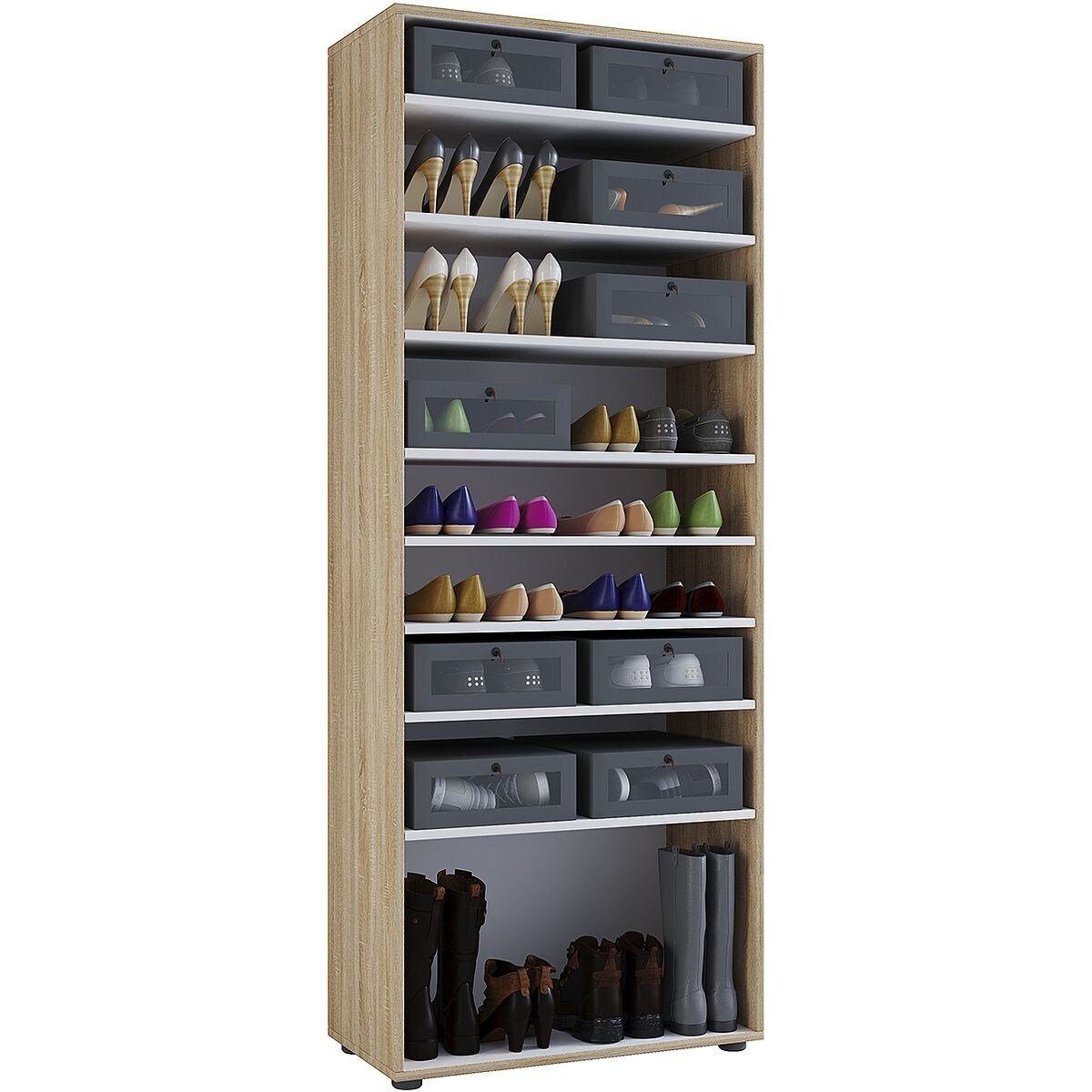 VCM - my home Schuhregal Vandol I, 5 Fächer