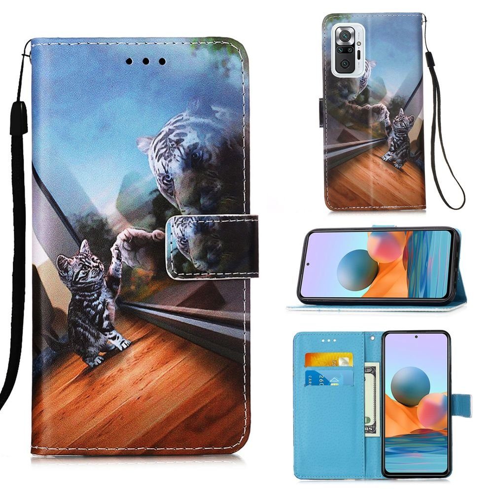 Wigento Handyhülle Für Xiaomi Redmi Note 10 Pro Kunstleder Handy