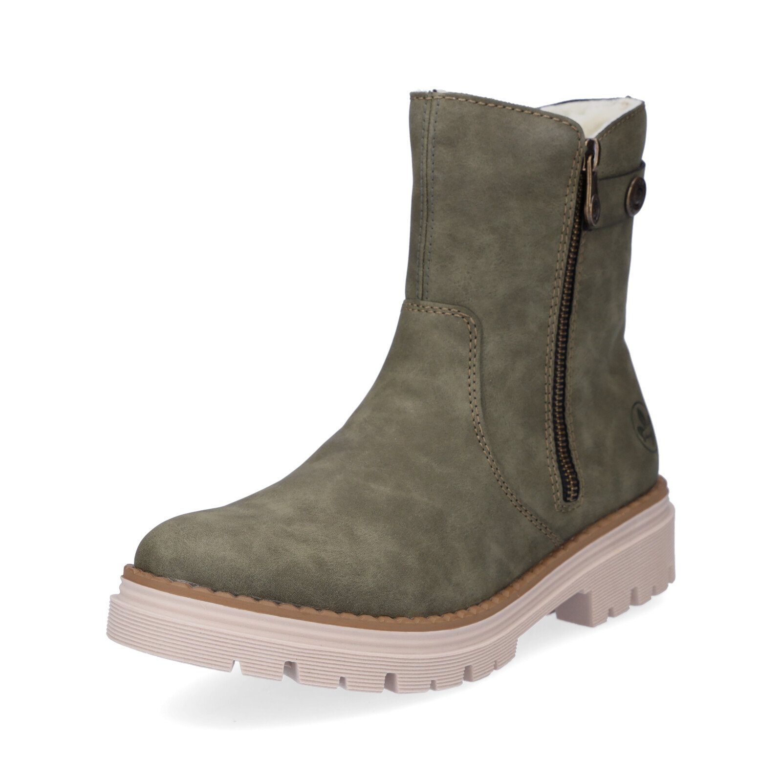 Rieker Rieker Damen Boot grün Ankleboots, toller Tragekomfort, modisch ...