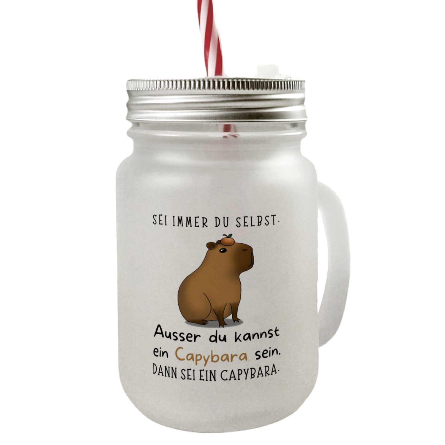 Speecheese Glas Sei Immer Du Selbst Ausser Kannst Ein Capybara Sein
