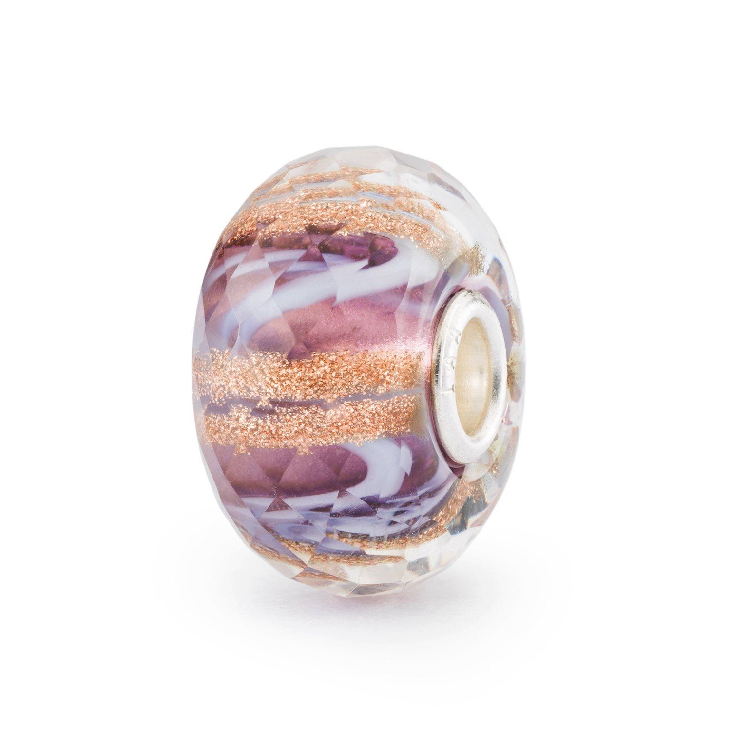 Trollbeads Bead Melodie in Violett, Trollbeads