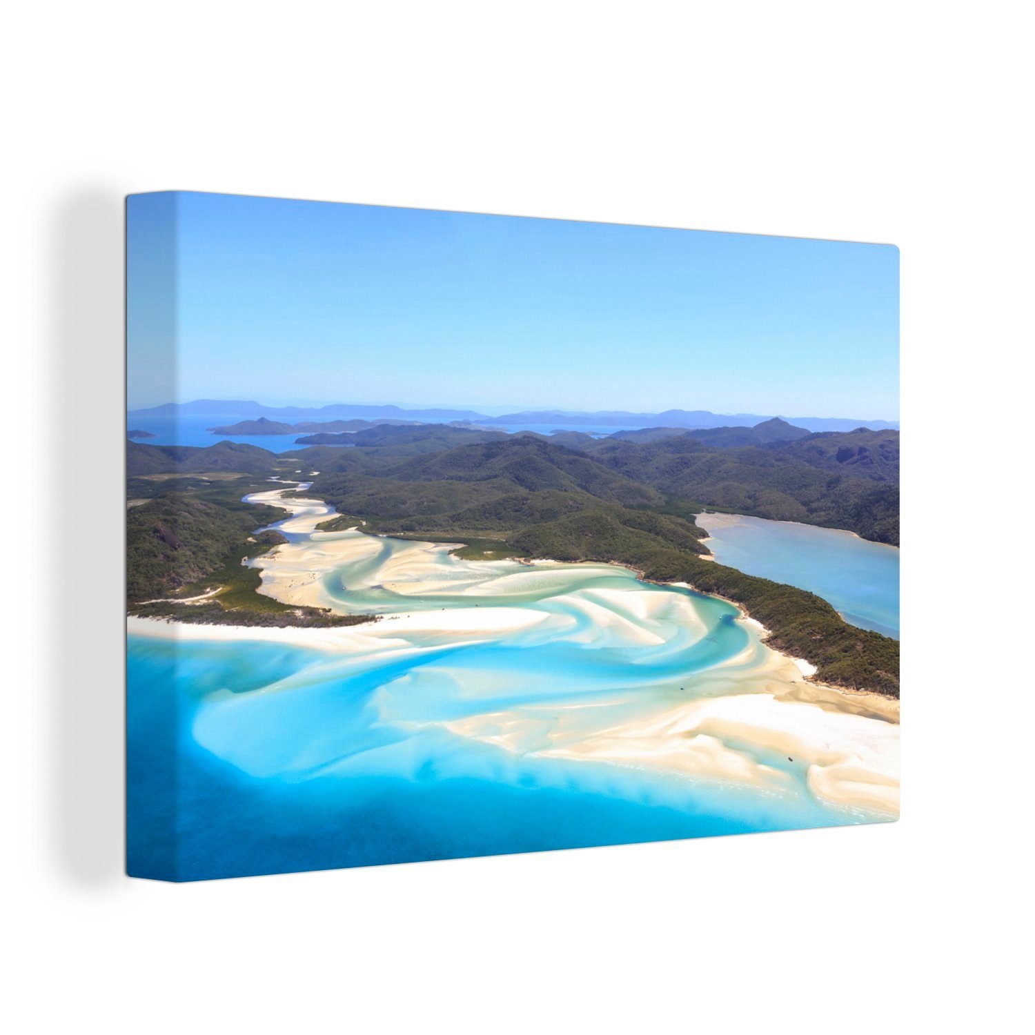 Onemillioncanvasses® Leinwandbild Großes Barriereriff Bei Whitsunday
