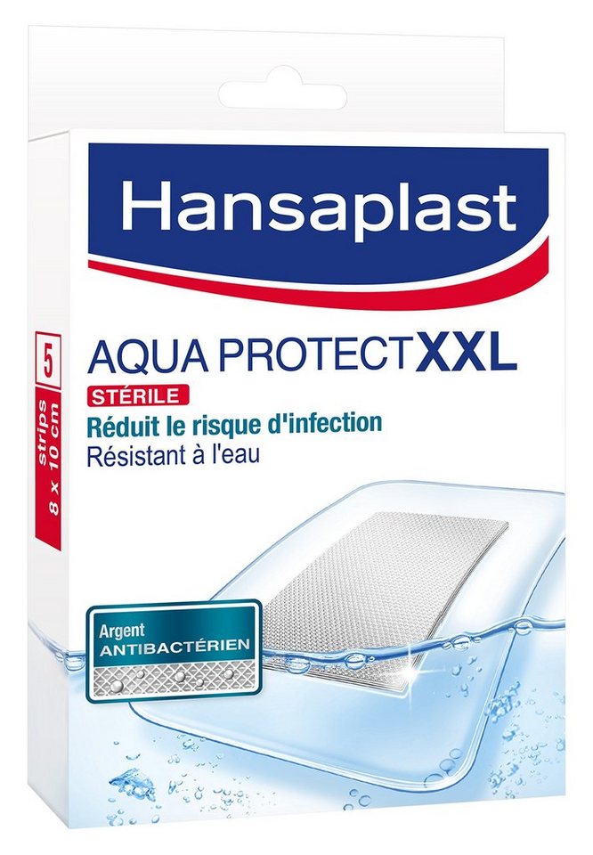 Hansaplast Wundpflaster Hansaplast Aqua Protect XXL Steril 8 cm x 10 cm ... Hansaplast Wundpflaster Hansaplast Aqua Protect XXL Steril 8 cm x 10 cm ...