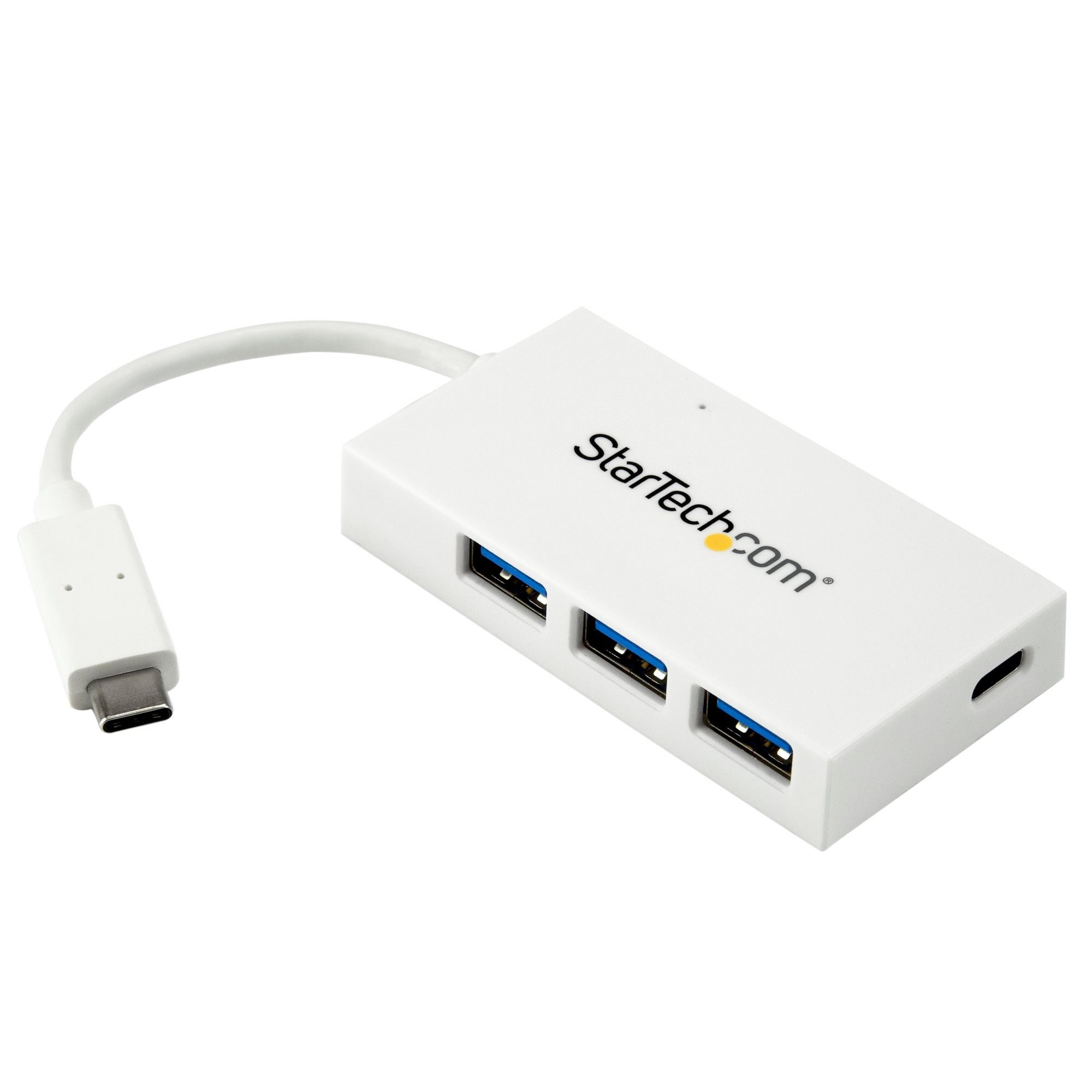 Startech.com USB-Verteiler STARTECH.COM 4 Port USB-C Hub - USB C und 3x ...
