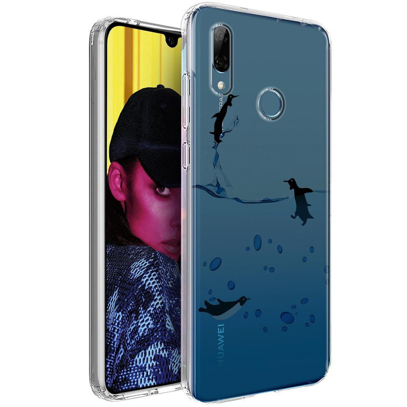 Coolgadget Handyhülle Handy Case Silikon Motiv Series Für Huawei P