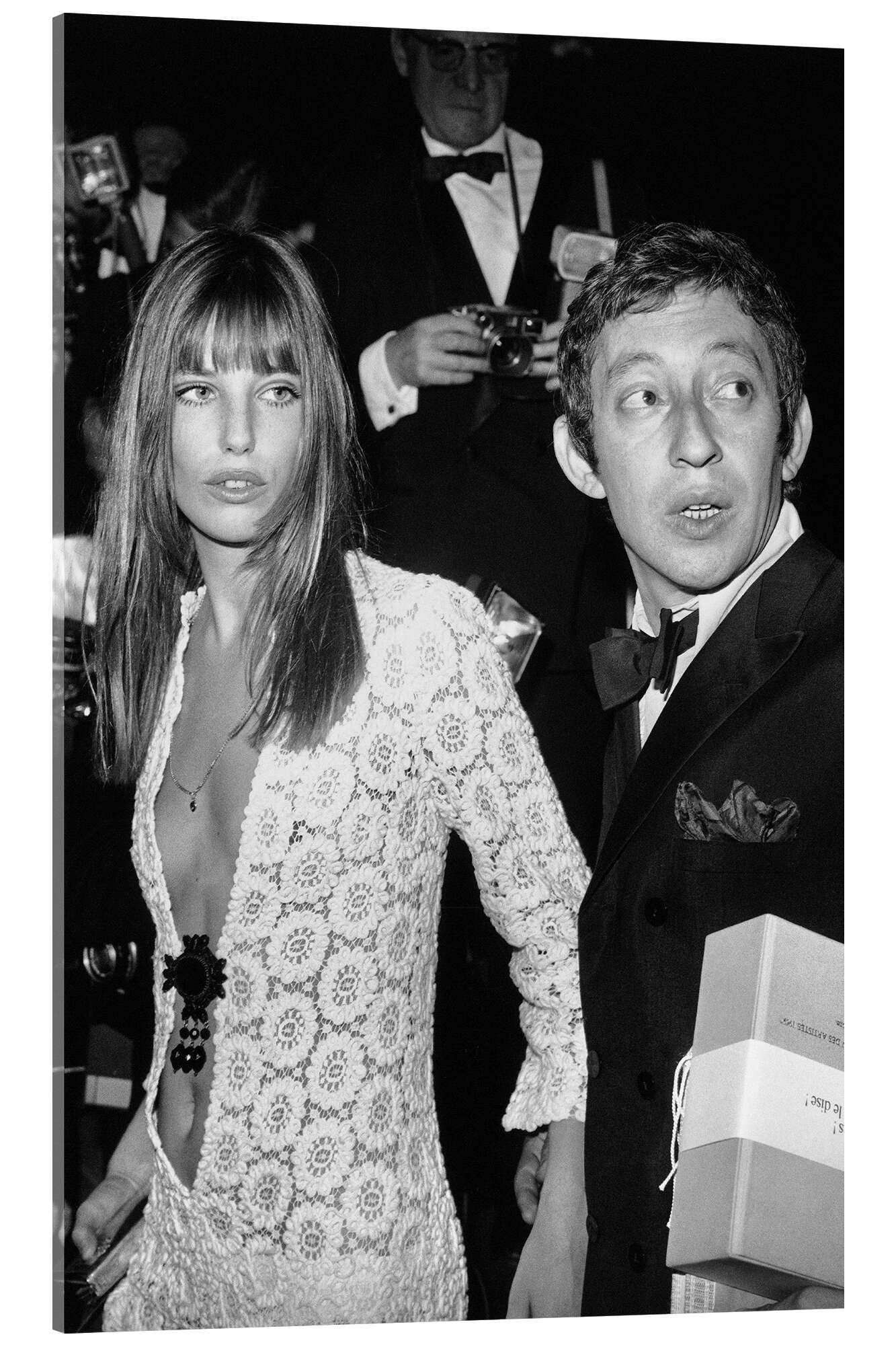 Posterlounge Acrylglasbild Celebrity Collection Jane Birkin Und Serge