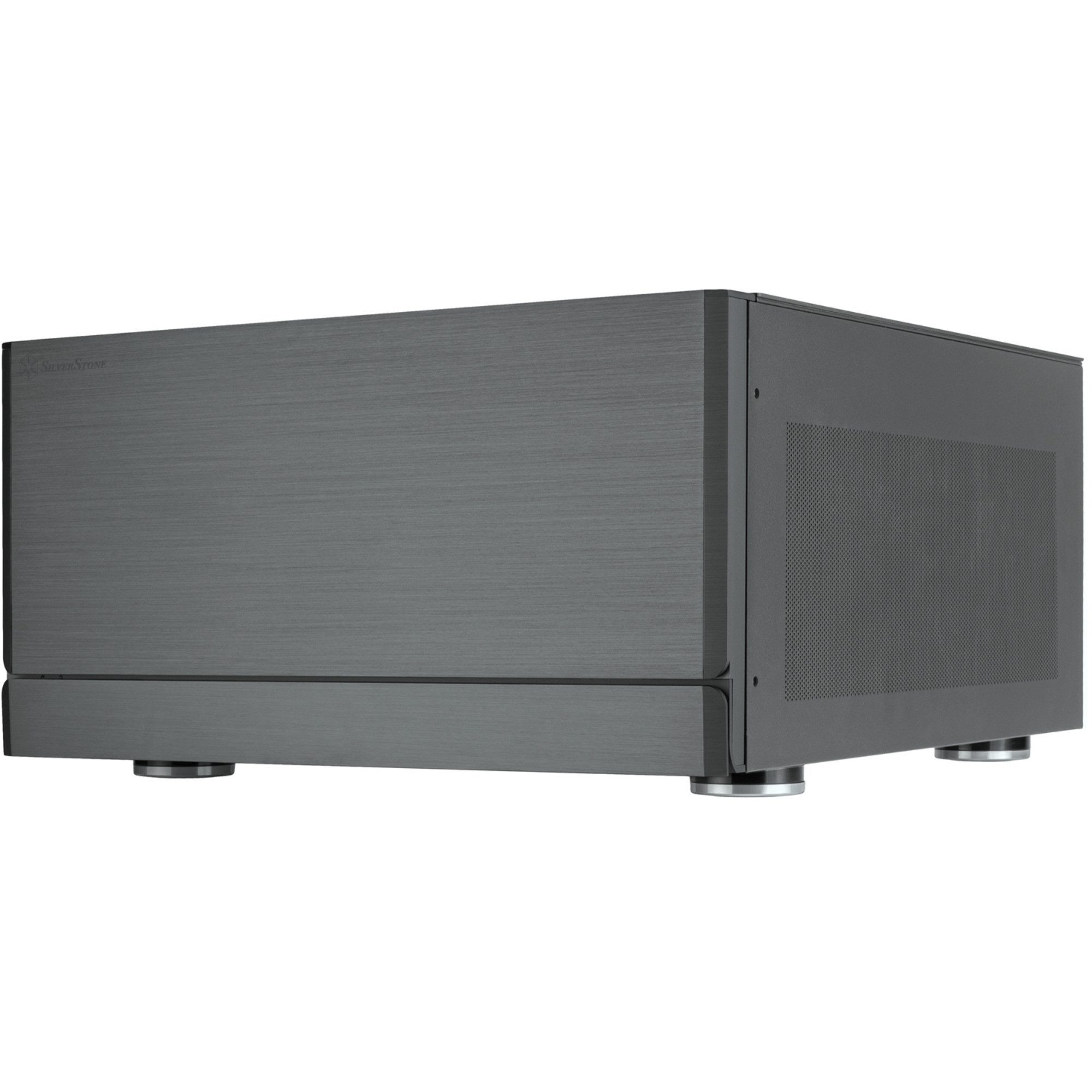 Silverstone PC-Gehäuse SilverStone SST-CW04TB Crown 04, HTPC-Gehäuse ...