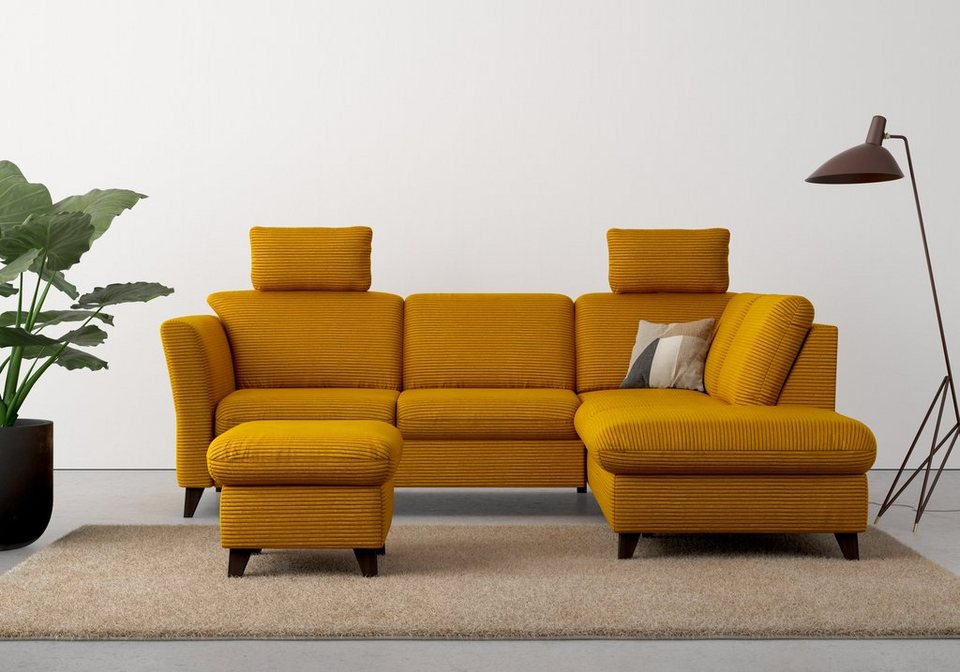Home Affaire Ecksofa Trelleborg L Form Wahlweise Mit Bettfunktion Und