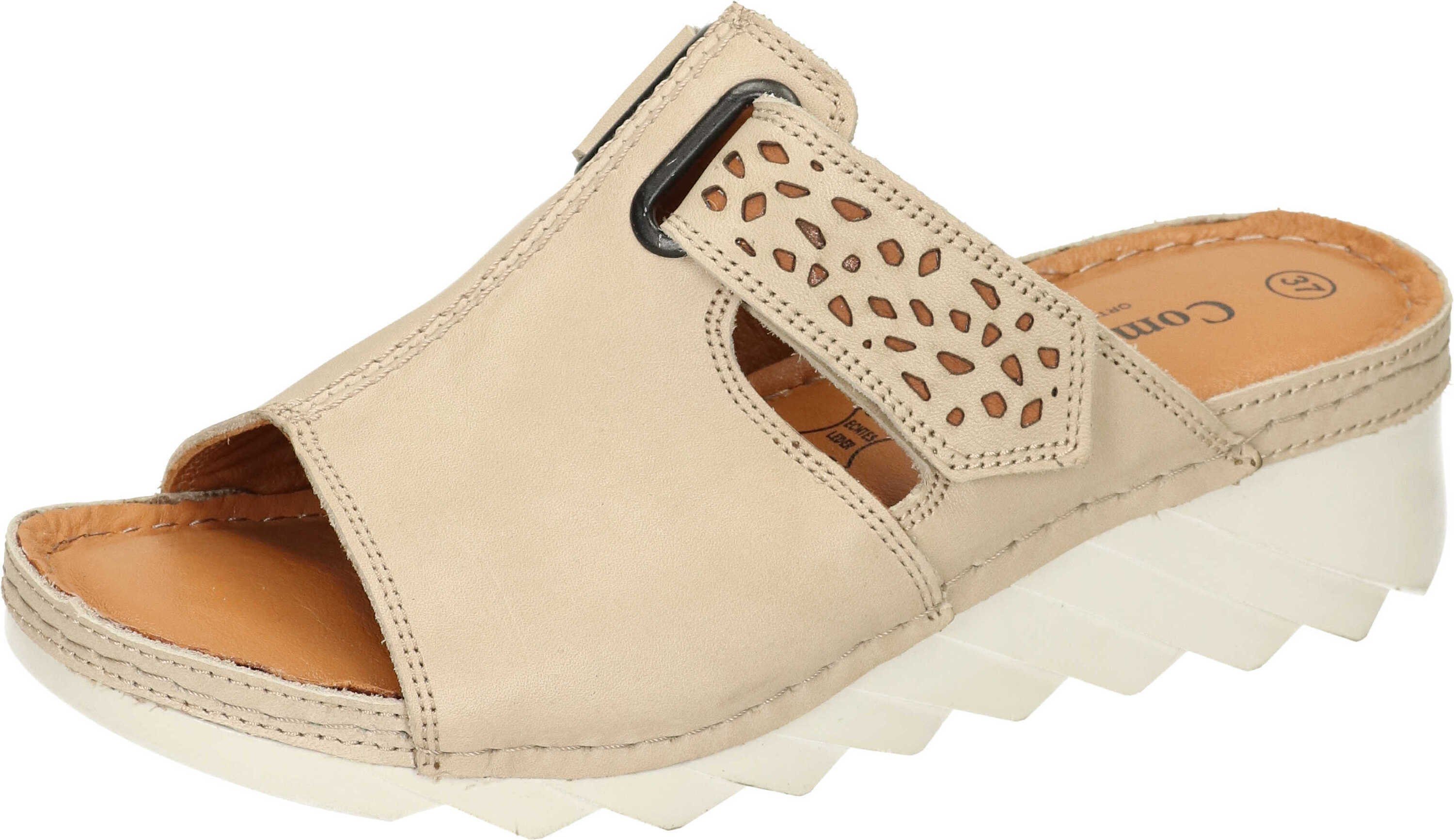 Comfortabel Pantoletten Pantolette Aus Echtem Leder