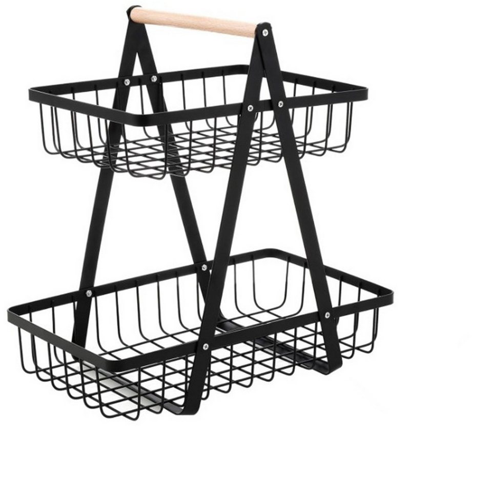 Xdeer Obstschale 23 Stöckig Obstkorbabnehmbar Obst Etagereküchen