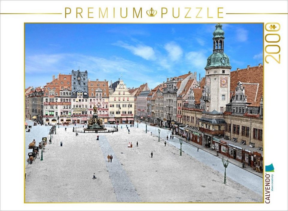 CALVENDO Puzzle CALVENDO Puzzle Leipzig - Marktplatz mit Rathaus um ... CALVENDO Puzzle CALVENDO Puzzle Leipzig - Marktplatz mit Rathaus um ...