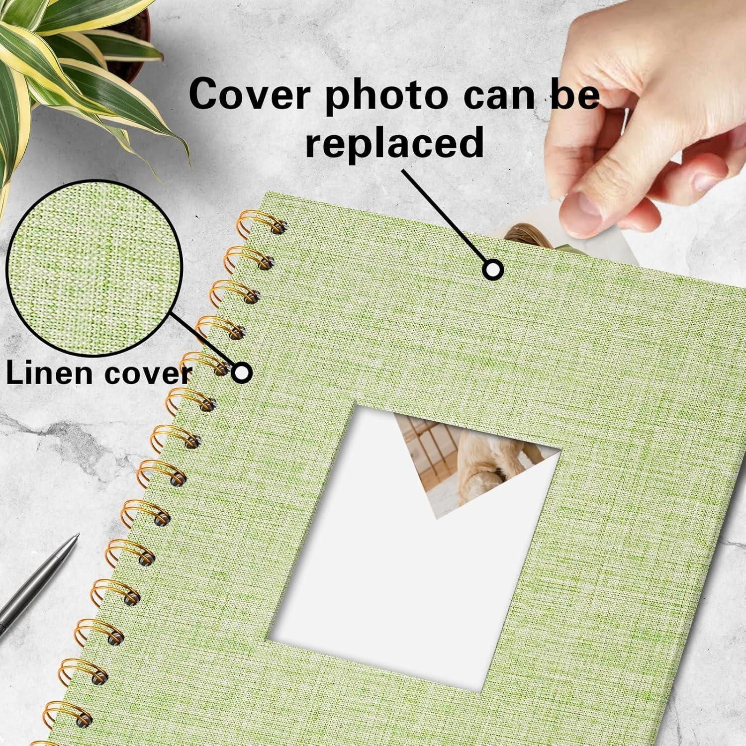 LuxusKollektion Fotoalbum Fotoalbum DIY Scrapbook 28 x 20,5 cm 40 ...