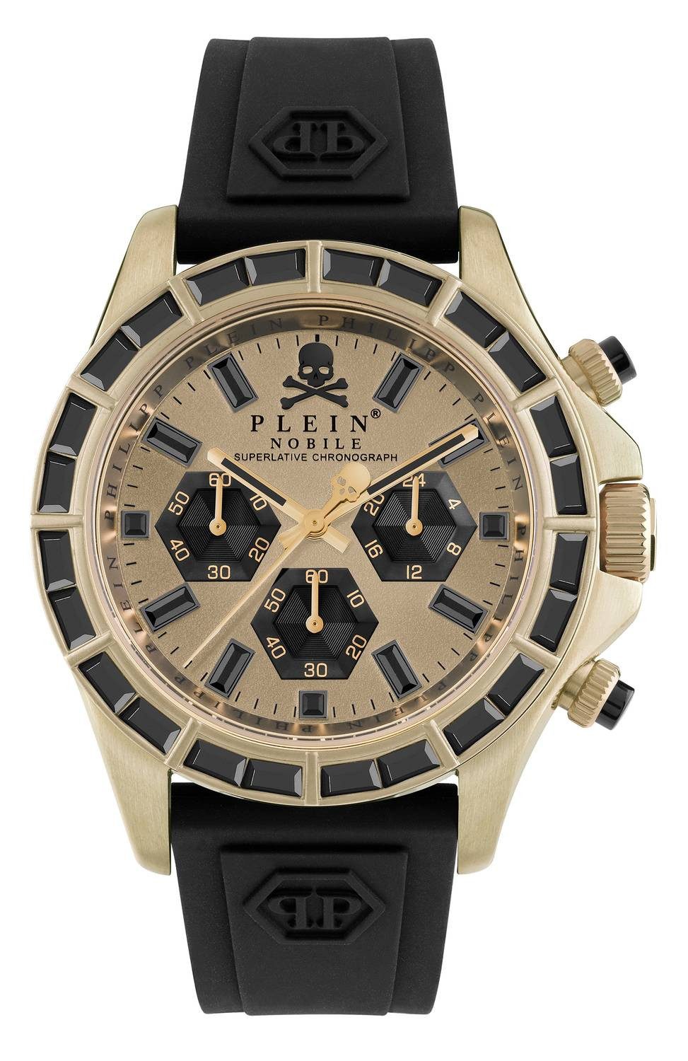 PHILIPP PLEIN Chronograph Nobile Racing Superlative, Das Armband aus ...